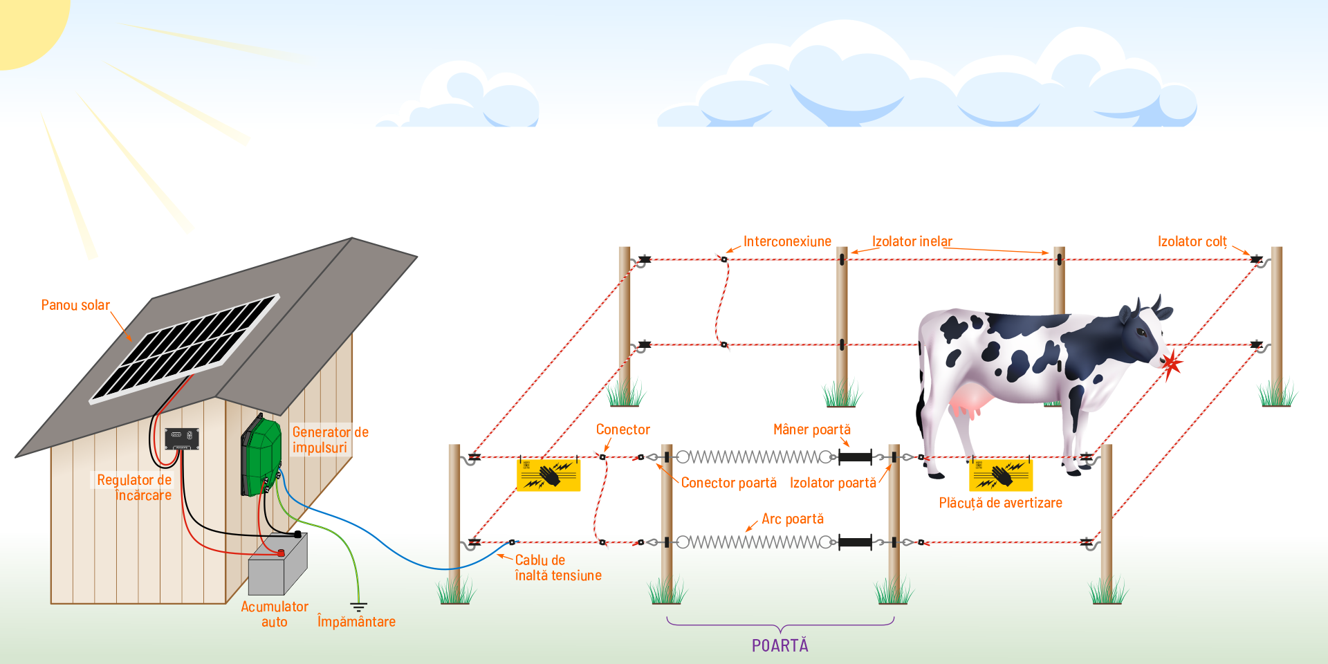 Principalele elemente ale unui gard electric: scurt ghid informativ ...