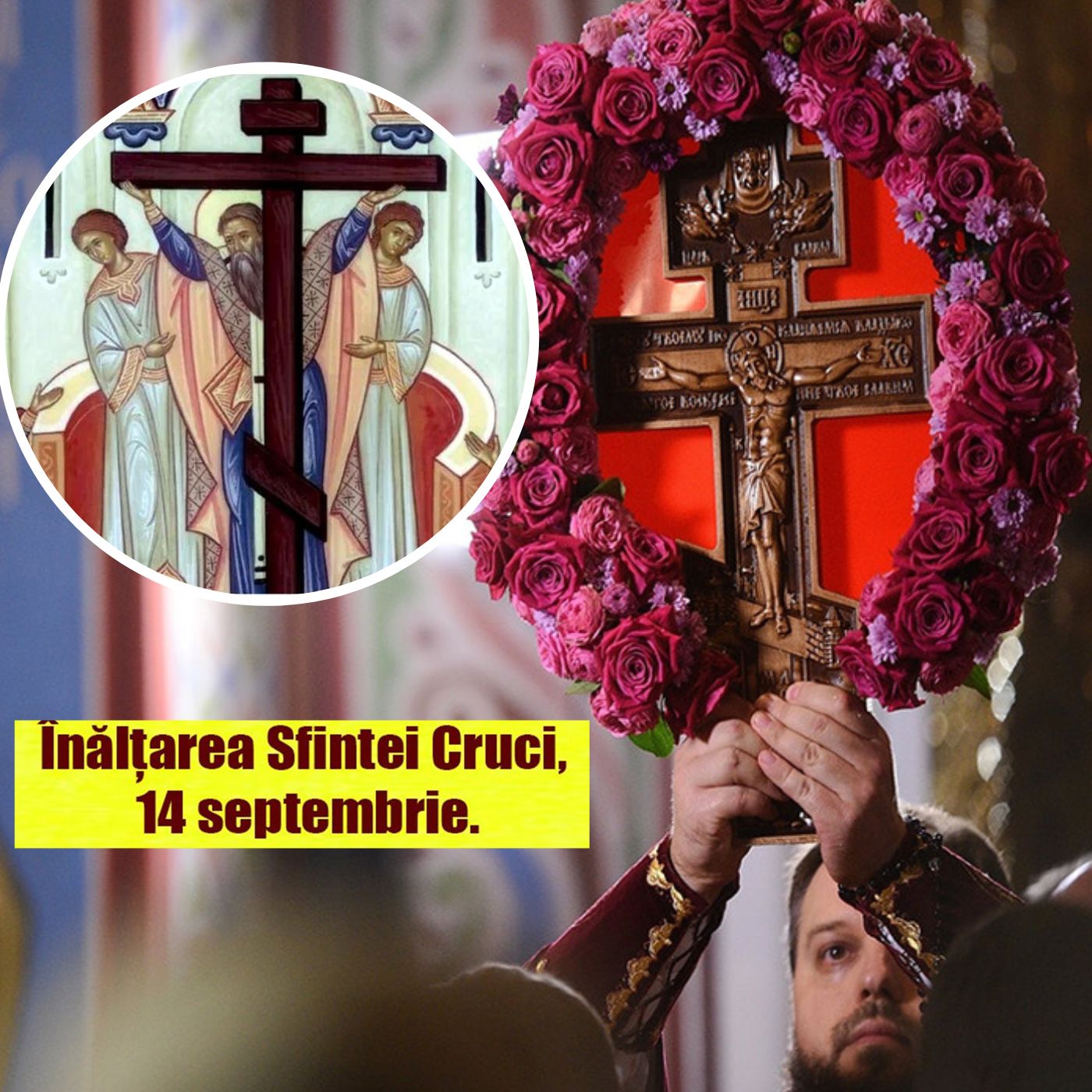 Înălțarea Sfintei Cruci. Rugăciunea crucii care aduce iubirea și norocul înapoi în viața ta. Se ...